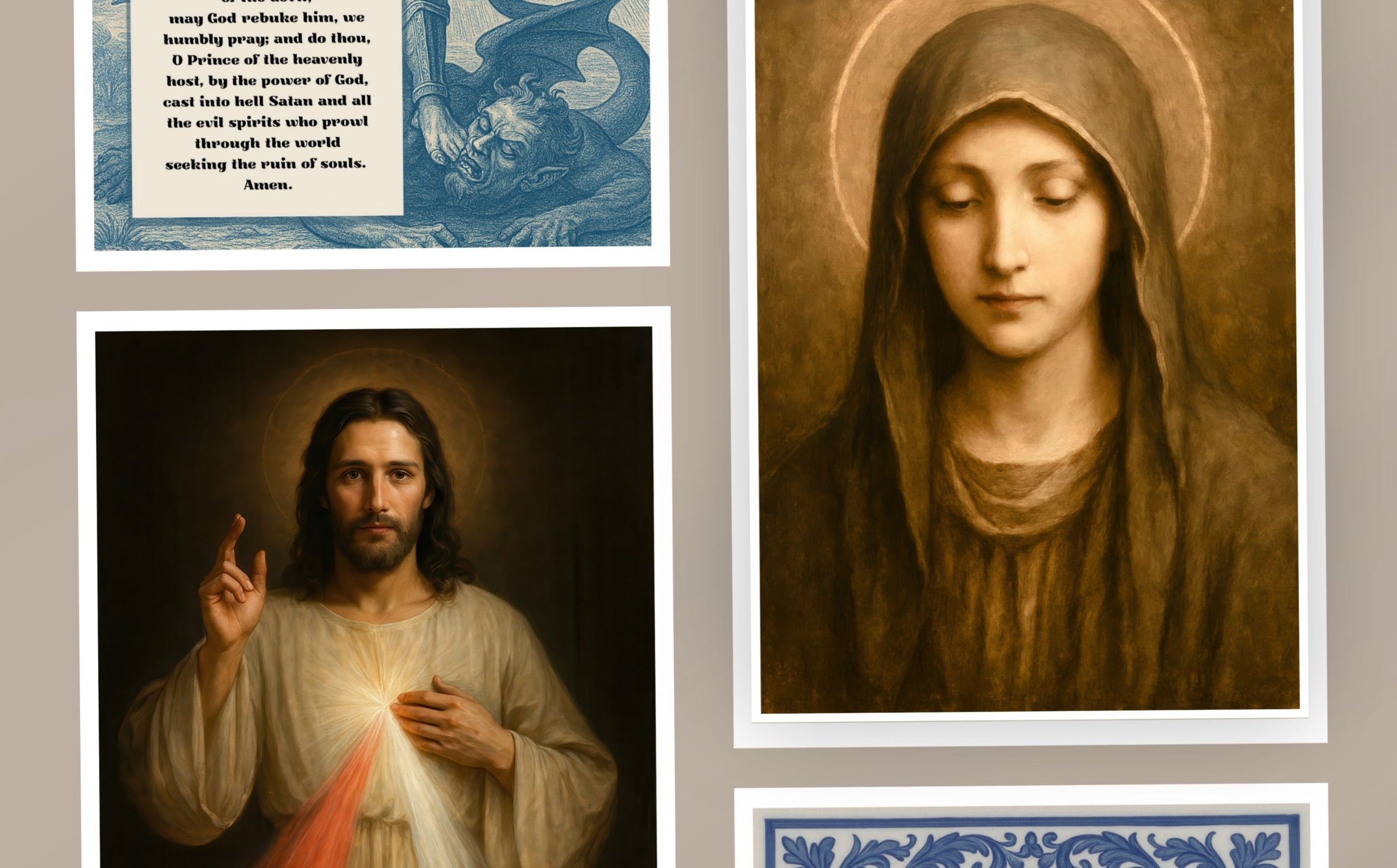 Catholic Sacred Art Prints & Devotional Wall Decor | Catholic Worship